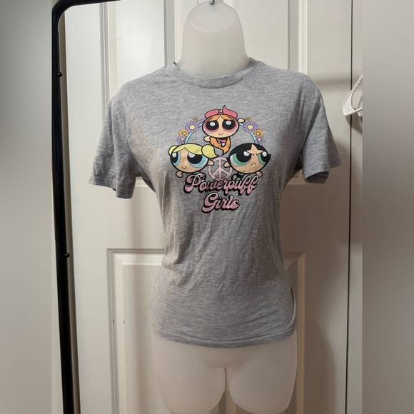 Cartoon Network | Tops | Powerpuff Girls Gray Tshirt | Poshmark